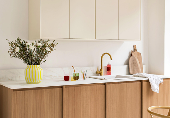 Un meuble d’entrée créé à partir de caissons Ikea I Plum Living