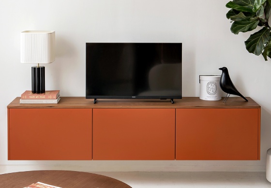 Un meuble d’entrée créé à partir de caissons Ikea I Plum Living