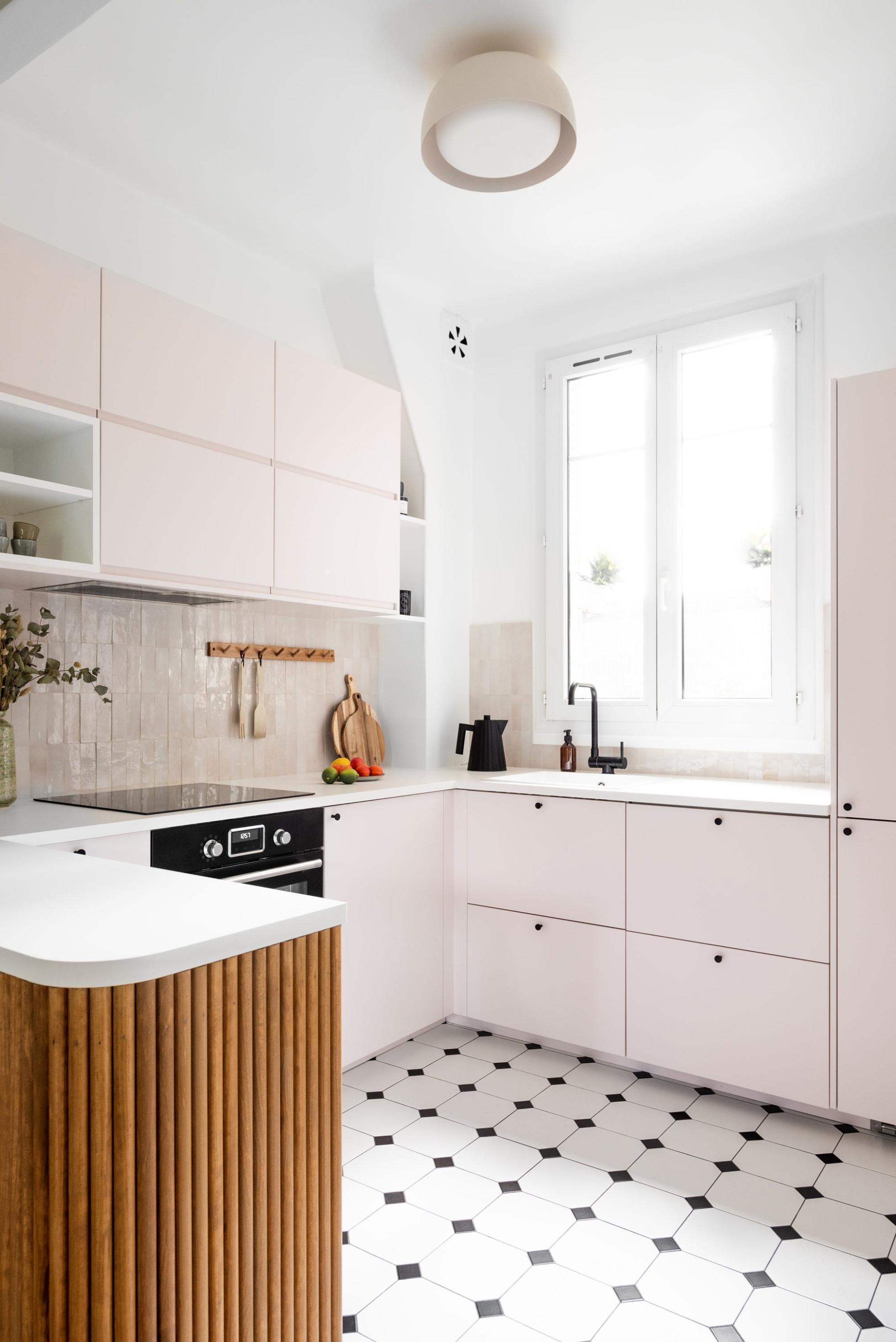 Huit cuisines roses qui nous inspirent I Plum Living