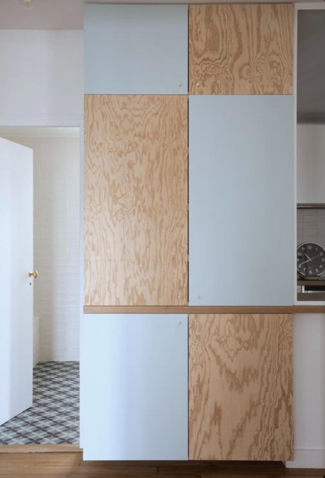 Two-tone and two-material wardrobe ideas | Plum Living